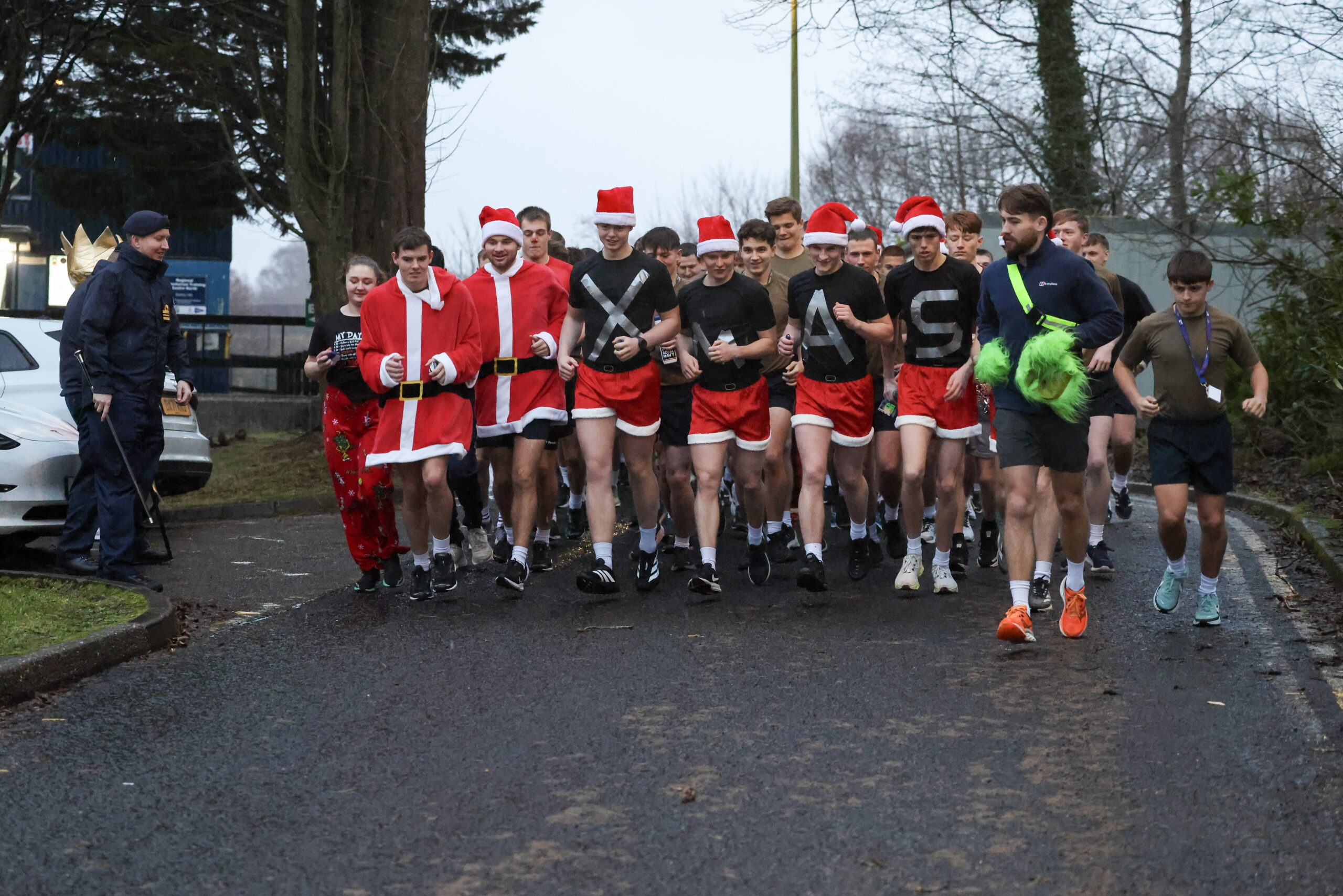 HM Naval Base Clyde embrace the spirit of Christmas - DNG Online Limited